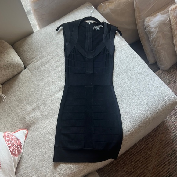 French Connection | Dresses | French Connection Black Bodycon Mini ...